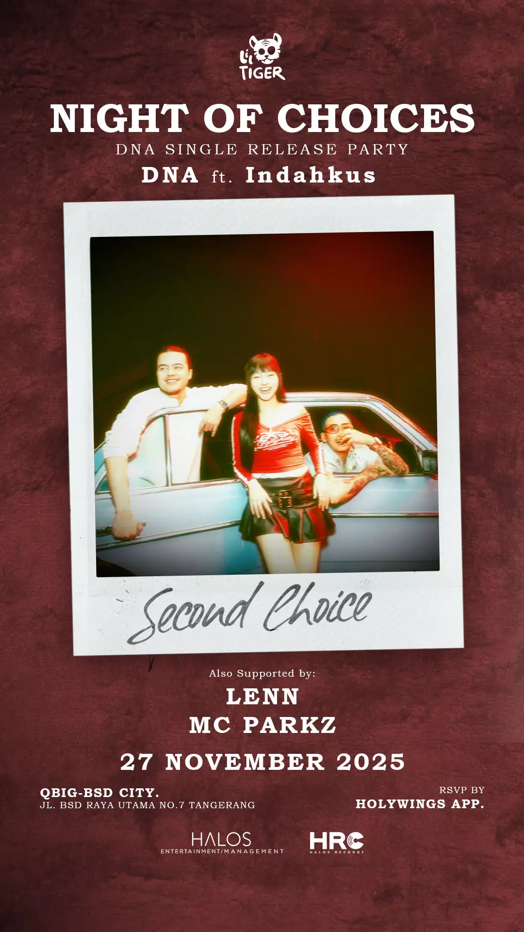 DNA RELEASE PARTY at LIL TIGER QBIG 2025-11-27 - Holywings