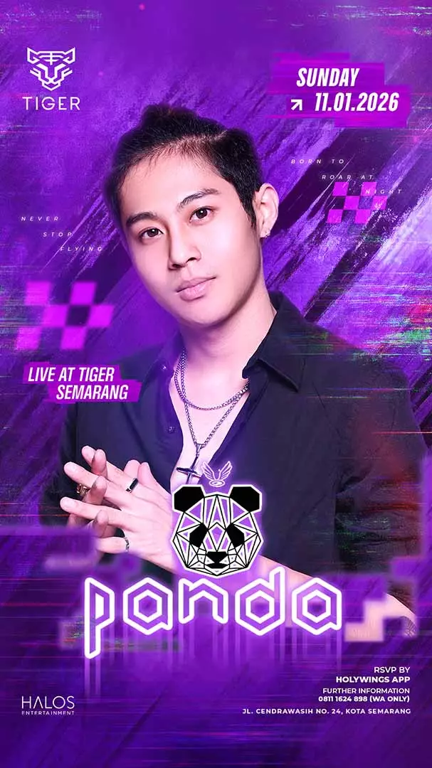 PANDA at GOLDEN TIGER SEMARANG 2026-01-11 - Holywings