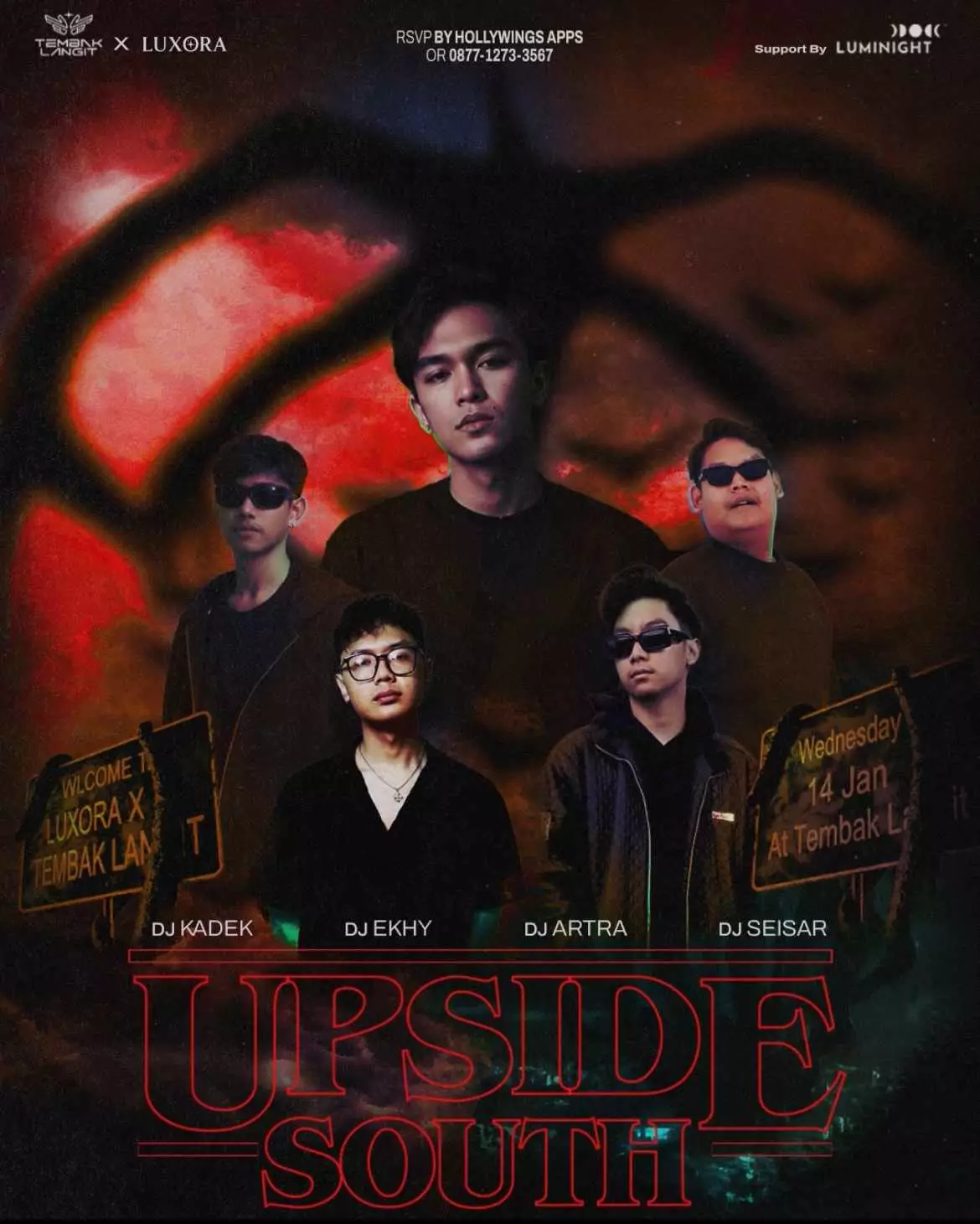 Upside South at TEMBAK LANGIT PASKAL 2026-01-14 - Holywings